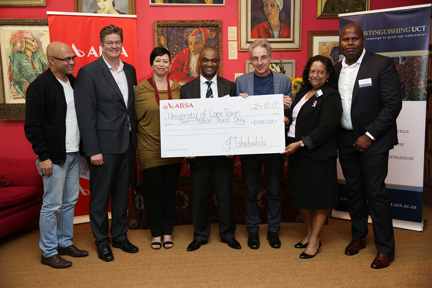 Absa increases support to UCT | UCT News