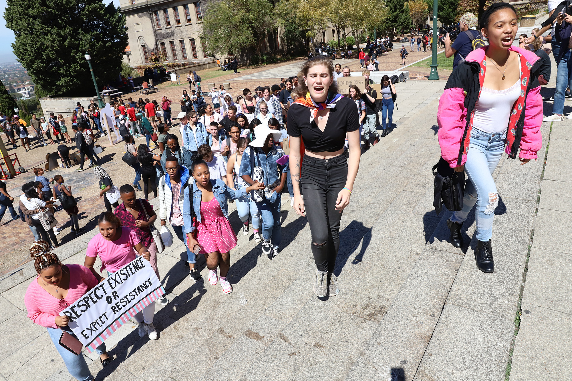 Rainbow UCT solidarity march | UCT News