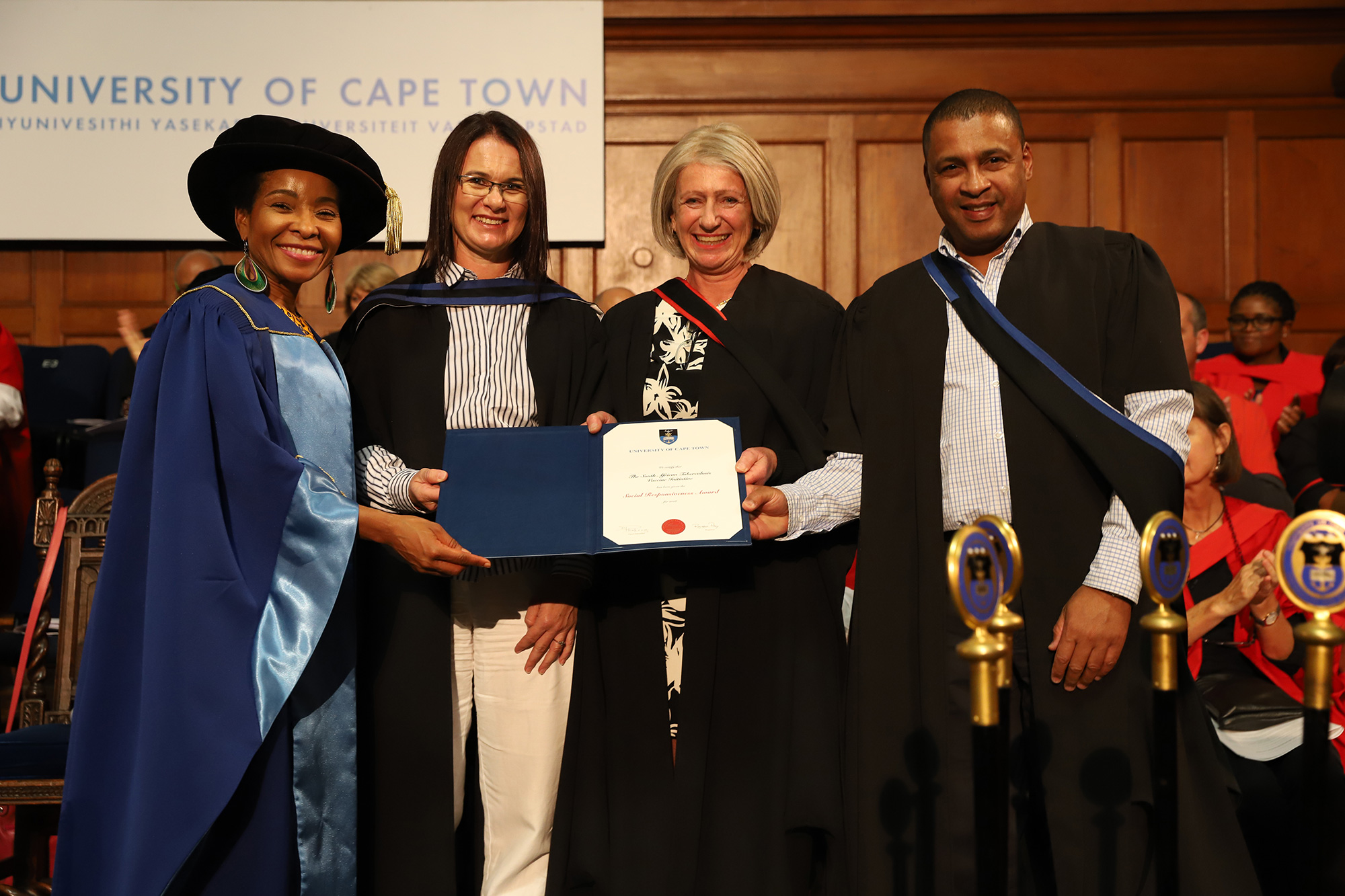 SATVI wins Social Responsiveness Award | UCT News