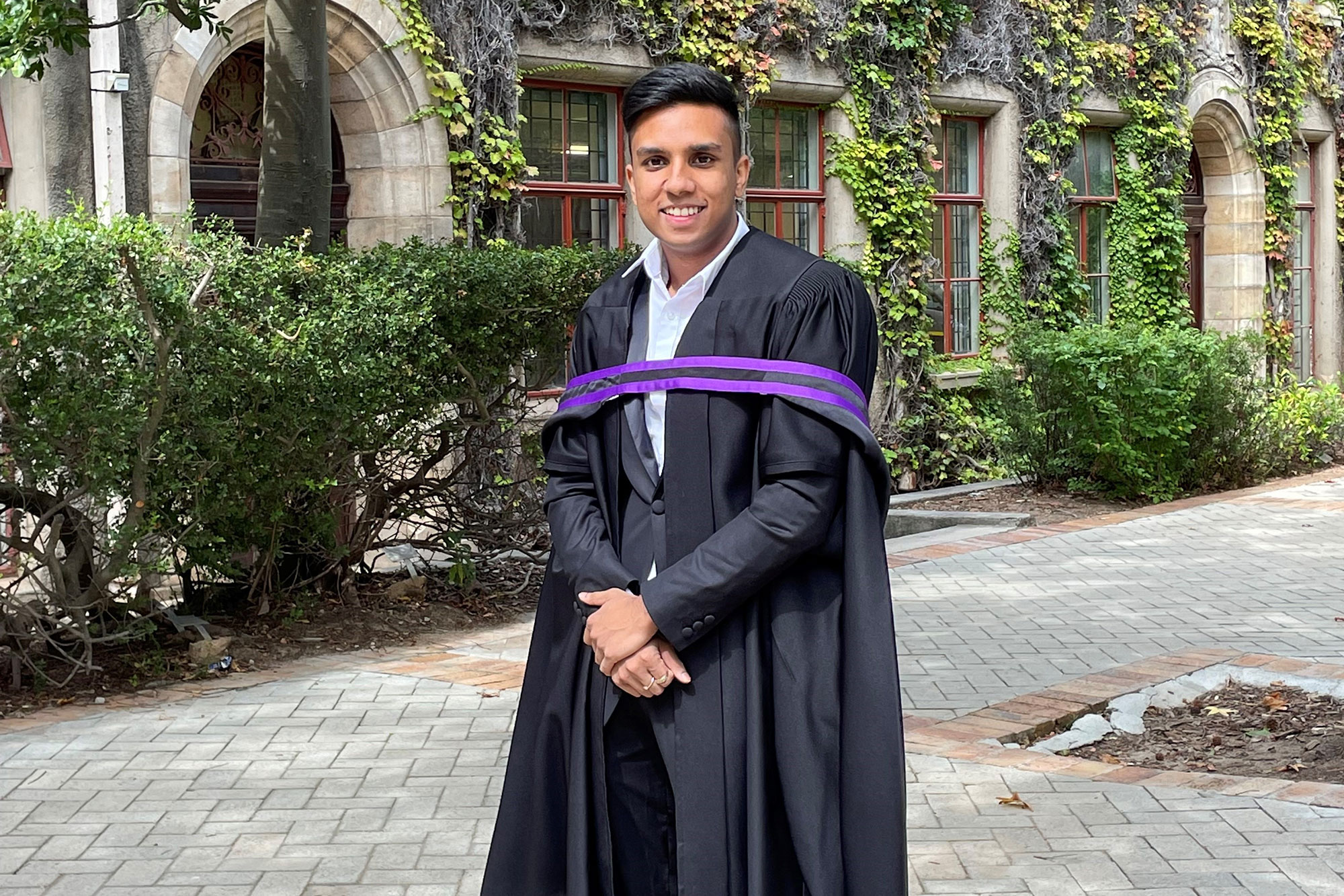Spoilt for choice – young achiever and MSc candidate Kialan Pillay opts ...