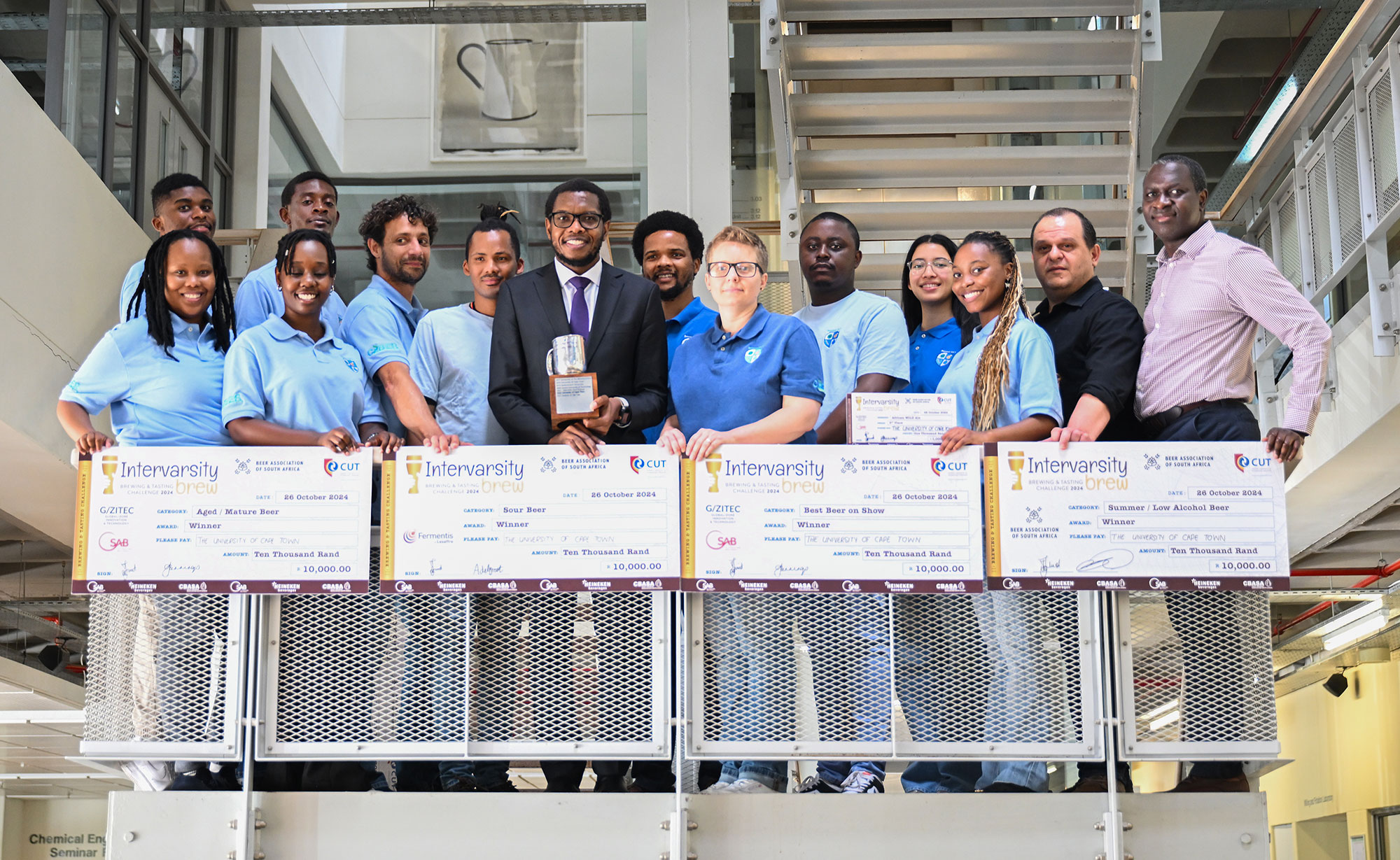 UCT brewing team triumphs at national intervarsity competition | UCT News