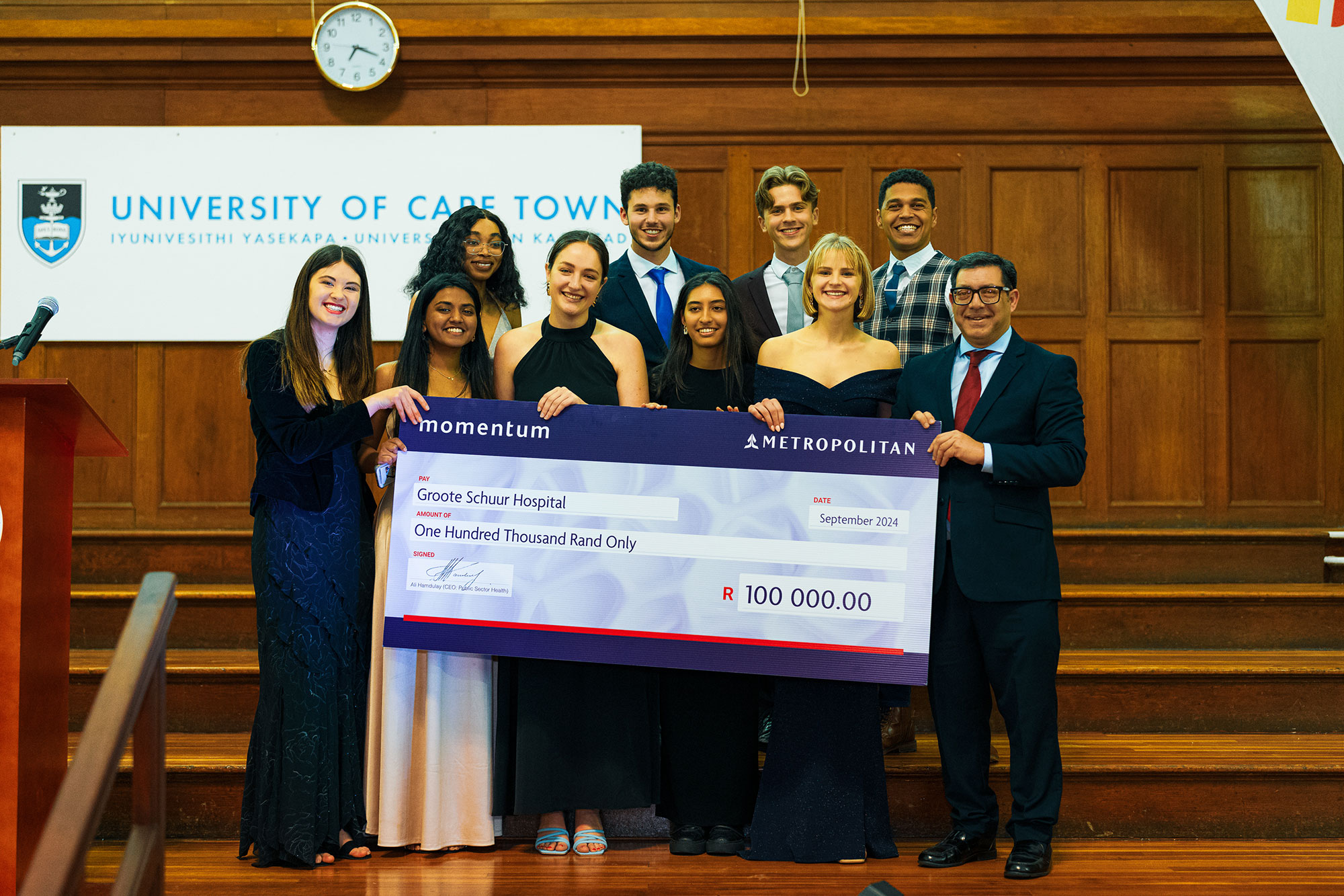 UCT medical students raise over R150 000 for emergency surgery at ...