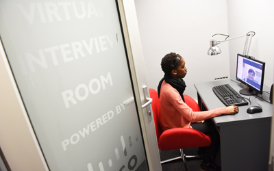 Virtual interview room for students | UCT News