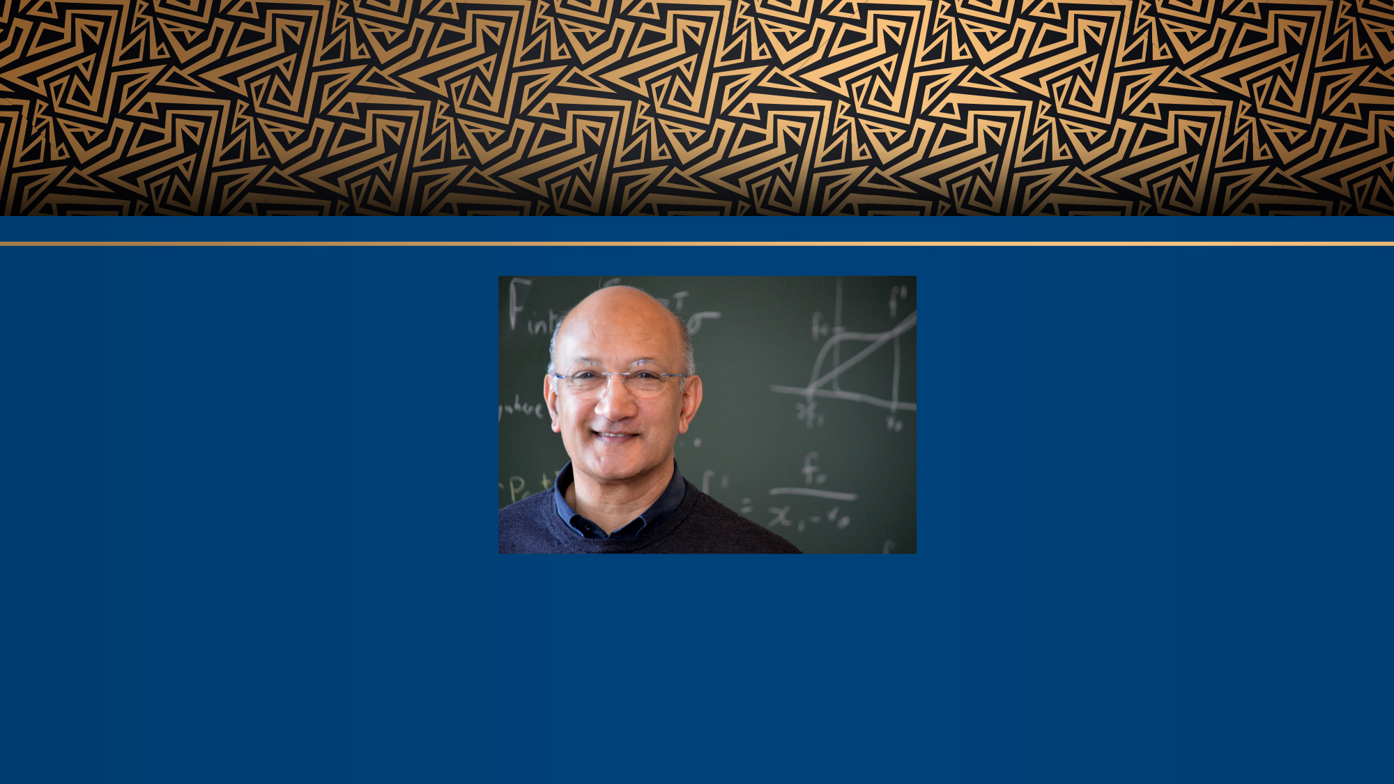 Prof Daya Reddy gives a message on behalf of UCT Academic staff ...