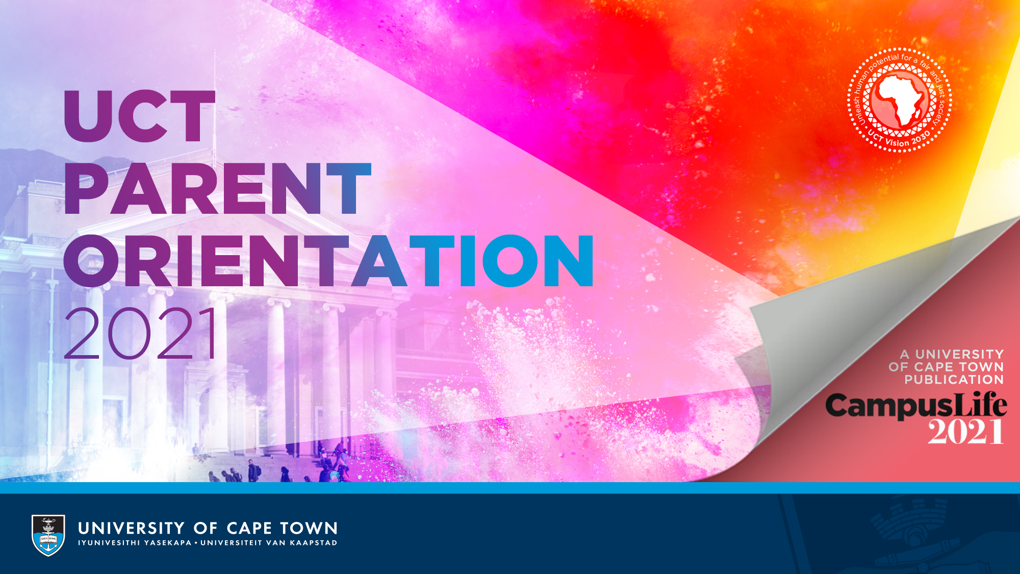 Uct Vc Invites You To Parent Orientation 2021 Uct News